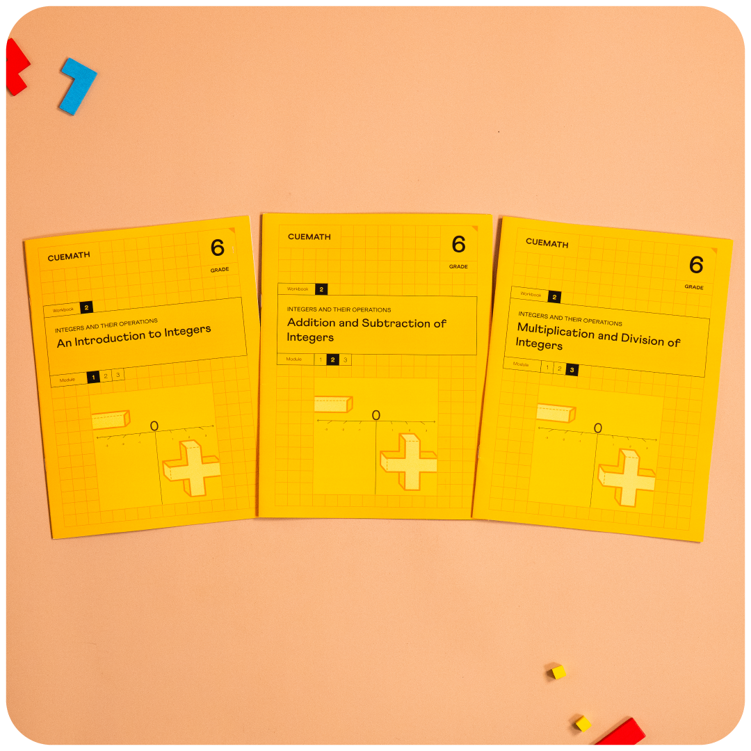 Cuemath Grade 6 Math Workbooks: 10-Digit Numbers, Algebra, Fractions,