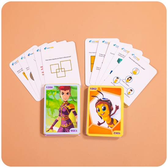 Cuemath's Math Box | 12+ Grade-Specific Workbooks, 70-80 Reasoning Puz